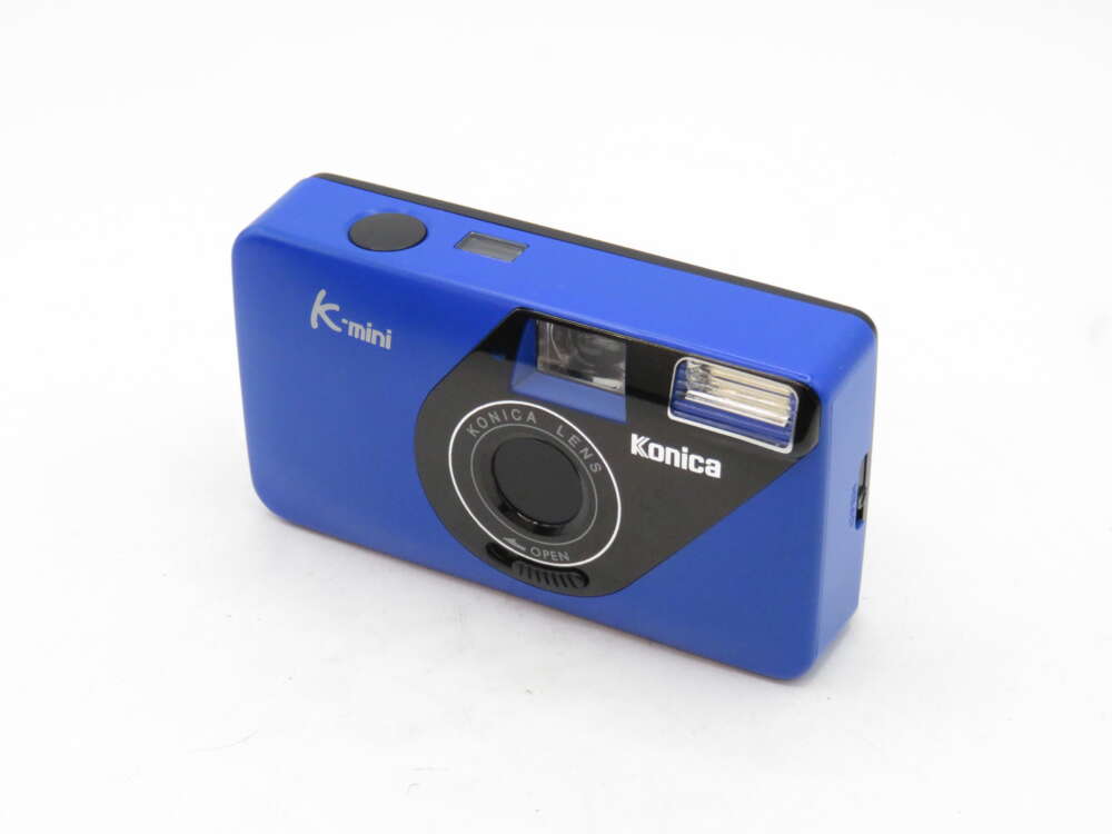 Konica K-Mini Blue Film Camera - PhotoCo Camera House
